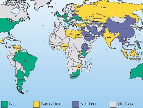 Caucasian Knot | "Freedom House": Russia and Azerbaijan are countries ...